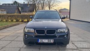 Black BMW X3 2009 in Rezekne, with an engine capacity of 2.00 L and mileage of 0 thousand km for 4700 €, photo 6 on AUTOMOTO.COM.LV