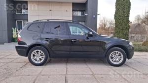 Black BMW X3 2009 in Rezekne, with an engine capacity of 2.00 L and mileage of 0 thousand km for 4700 €, photo 8 on AUTOMOTO.COM.LV