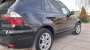 Black BMW X3 2009 in Rezekne, with an engine capacity of 2.00 L and mileage of 0 thousand km for 4700 €, photo 10 on AUTOMOTO.COM.LV