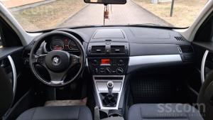 Black BMW X3 2009 in Rezekne, with an engine capacity of 2.00 L and mileage of 0 thousand km for 4700 €, photo 12 on AUTOMOTO.COM.LV