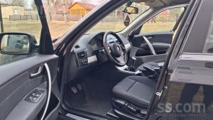 Black BMW X3 2009 in Rezekne, with an engine capacity of 2.00 L and mileage of 0 thousand km for 4700 €, photo 13 on AUTOMOTO.COM.LV