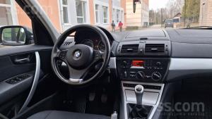 Black BMW X3 2009 in Rezekne, with an engine capacity of 2.00 L and mileage of 0 thousand km for 4700 €, photo 17 on AUTOMOTO.COM.LV
