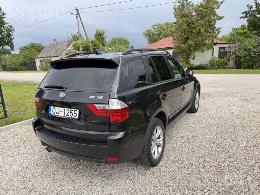 Melns BMW X3 2009 Ventspils, ar dzinēja tilpumu 2.00 L un nobraukumu 319 tūkst. km par 6300 €, foto 5 vietnē AUTOMOTO.COM.LV
