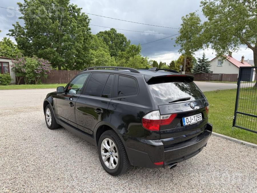 Melns BMW X3 2009 Ventspils, ar dzinēja tilpumu 2.00 L un nobraukumu 319 tūkst. km par 6300 €, foto 7 vietnē AUTOMOTO.COM.LV