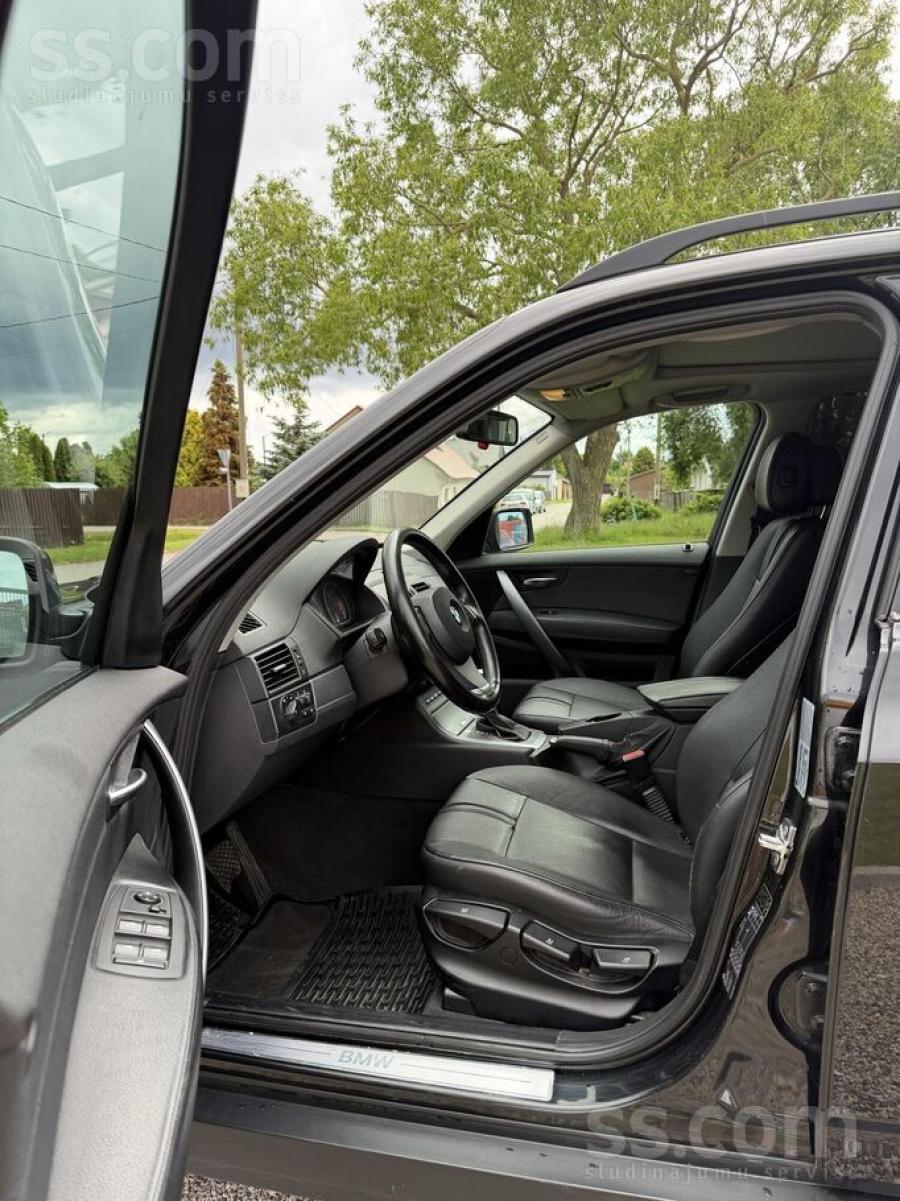 Melns BMW X3 2009 Ventspils, ar dzinēja tilpumu 2.00 L un nobraukumu 319 tūkst. km par 6300 €, foto 8 vietnē AUTOMOTO.COM.LV