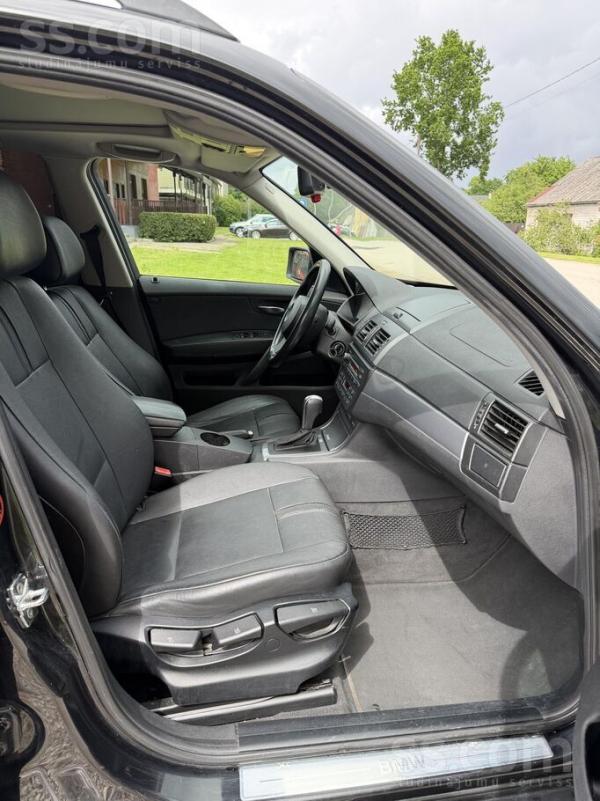 Melns BMW X3 2009 Ventspils, ar dzinēja tilpumu 2.00 L un nobraukumu 319 tūkst. km par 6300 €, foto 9 vietnē AUTOMOTO.COM.LV