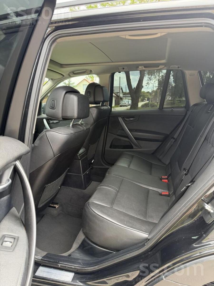 Melns BMW X3 2009 Ventspils, ar dzinēja tilpumu 2.00 L un nobraukumu 319 tūkst. km par 6300 €, foto 12 vietnē AUTOMOTO.COM.LV