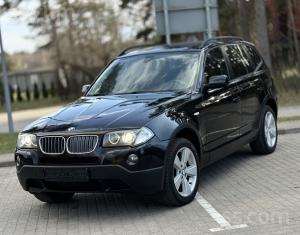 Black BMW X3 2009 in Jurmala, with an engine capacity of 2.00 L and mileage of 310 thousand km for 5990 €, photo  on AUTOMOTO.COM.LV
