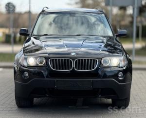 Black BMW X3 2009 in Jurmala, with an engine capacity of 2.00 L and mileage of 310 thousand km for 5990 €, photo 6 on AUTOMOTO.COM.LV