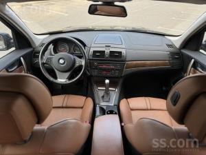 Black BMW X3 2009 in Jurmala, with an engine capacity of 2.00 L and mileage of 310 thousand km for 5990 €, photo 11 on AUTOMOTO.COM.LV