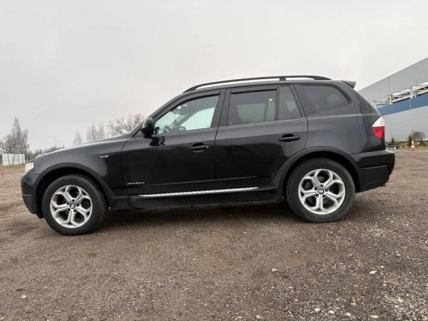 Black BMW X3 2009 in Daugavpils, with an engine capacity of 2.00 L and mileage of 267 thousand km for 5650 €, photo 2 on AUTOMOTO.COM.LV