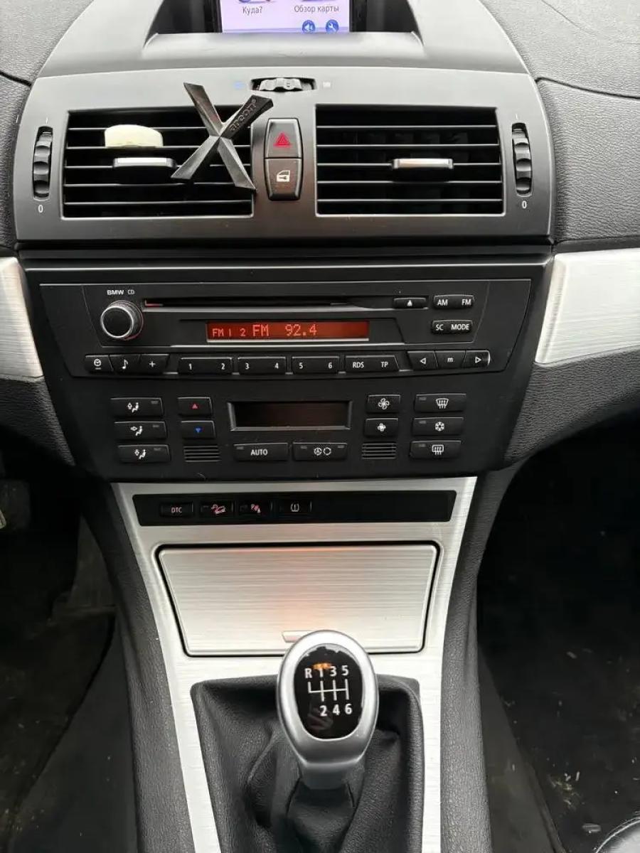 Black BMW X3 2009 in Daugavpils, with an engine capacity of 2.00 L and mileage of 267 thousand km for 5650 €, photo 13 on AUTOMOTO.COM.LV
