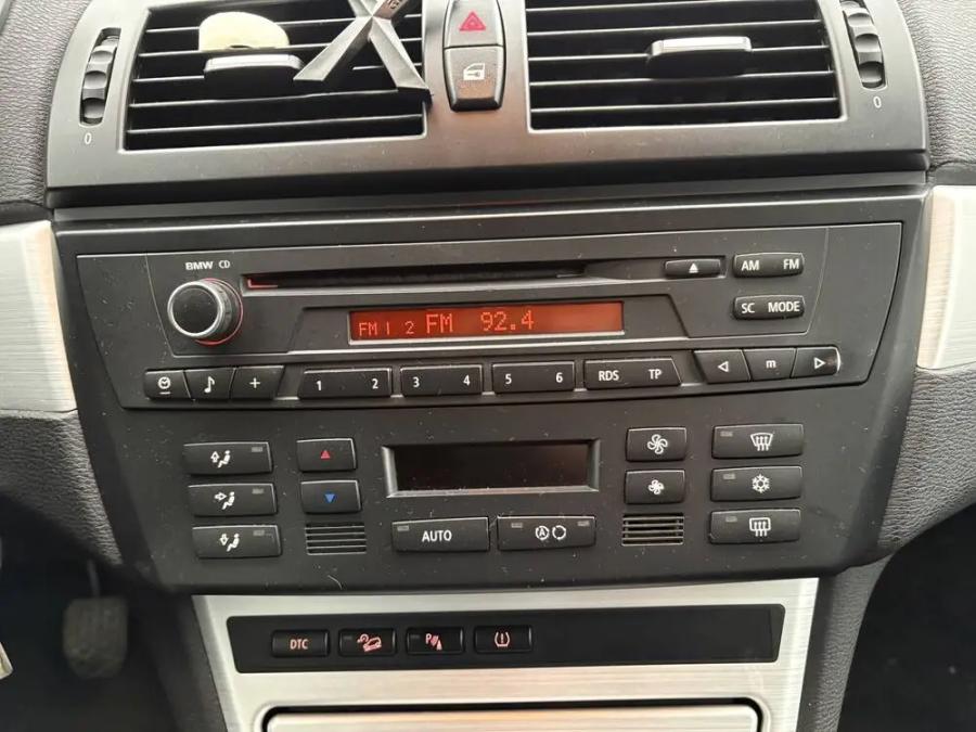 Black BMW X3 2009 in Daugavpils, with an engine capacity of 2.00 L and mileage of 267 thousand km for 5650 €, photo 14 on AUTOMOTO.COM.LV