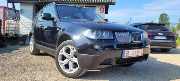 Black BMW X3 2009 in Riga, with an engine capacity of 2.00 L and mileage of 249 thousand km for 8000 €, photo 1 on AUTOMOTO.COM.LV