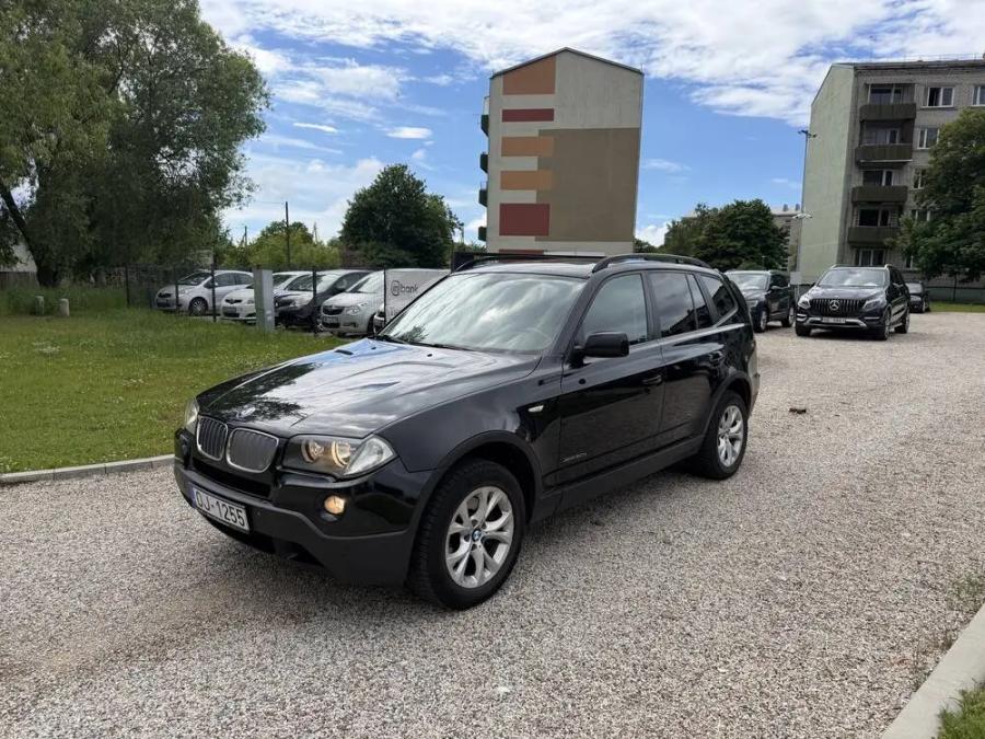 Melns BMW X3 2009 Ventspils, ar dzinēja tilpumu 2.00 L un nobraukumu 319 tūkst. km par 6300 €, foto 1 vietnē AUTOMOTO.COM.LV