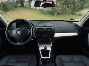 Black BMW X3 2009 in Riga, with an engine capacity of 2.00 L and mileage of 269 thousand km for 6750 €, photo 14 on AUTOMOTO.COM.LV
