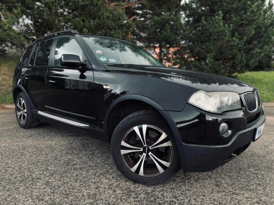 Black BMW X3 2009 in Riga, with an engine capacity of 2.00 L and mileage of 269 thousand km for 6750 €, photo 20 on AUTOMOTO.COM.LV