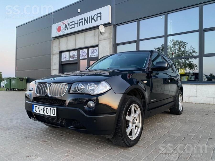 Melns BMW X3 2009 Cēsis, ar dzinēja tilpumu 2.00 L un nobraukumu 292 tūkst. km par 6299 €, foto 1 vietnē AUTOMOTO.COM.LV