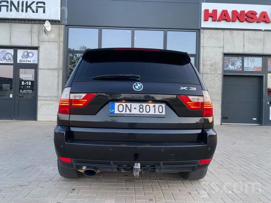 Melns BMW X3 2009 Cēsis, ar dzinēja tilpumu 2.00 L un nobraukumu 292 tūkst. km par 6299 €, foto 11 vietnē AUTOMOTO.COM.LV