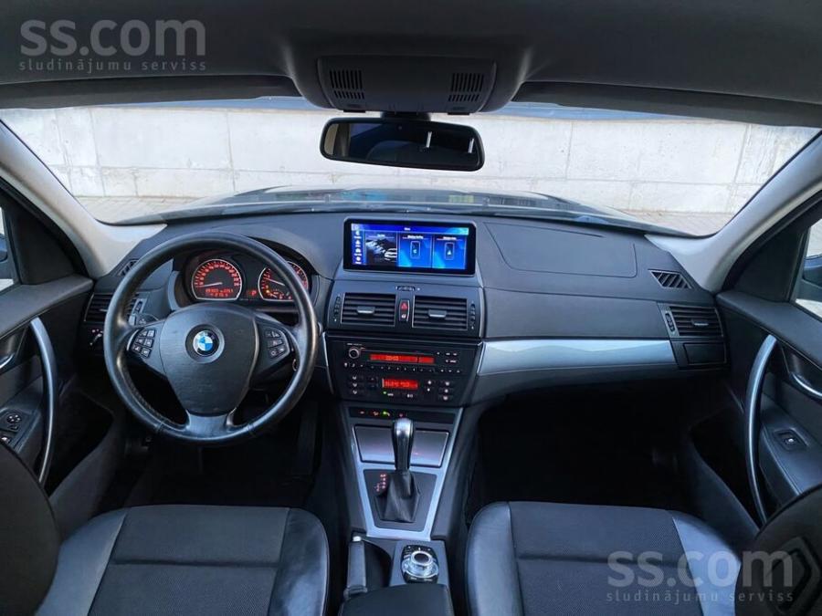 Melns BMW X3 2009 Cēsis, ar dzinēja tilpumu 2.00 L un nobraukumu 292 tūkst. km par 6299 €, foto 14 vietnē AUTOMOTO.COM.LV