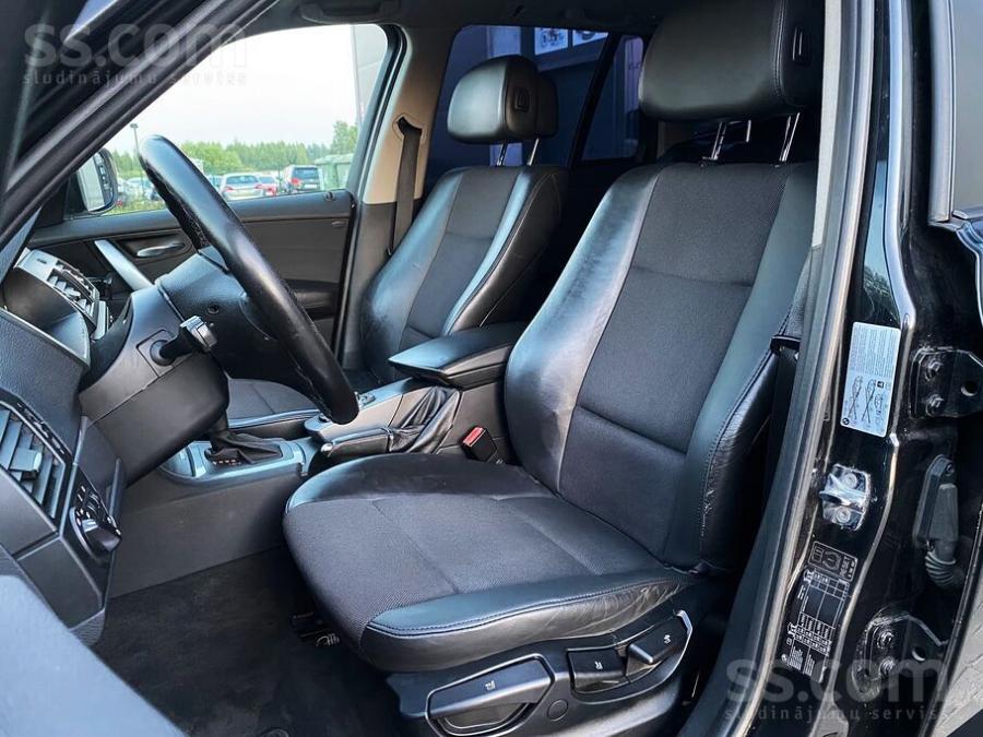 Melns BMW X3 2009 Cēsis, ar dzinēja tilpumu 2.00 L un nobraukumu 292 tūkst. km par 6299 €, foto 20 vietnē AUTOMOTO.COM.LV