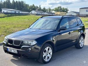 Черный БМВ Х3 2009 в Вильнюс, объемом двигателя 2.00 л и пробегом 276 тыс. км за 3950 €, фото  на AUTOMOTO.COM.LV