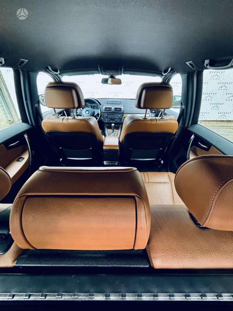 Melns BMW X3 2009 Kaišiadorys, ar dzinēja tilpumu 0.00 L un nobraukumu 301 tūkst. km par 6550 €, foto 23 vietnē AUTOMOTO.COM.LV