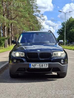 Black BMW X3 2009 in Valka, with an engine capacity of 2.00 L and mileage of 324 thousand km for 5750 €, photo 3 on AUTOMOTO.COM.LV