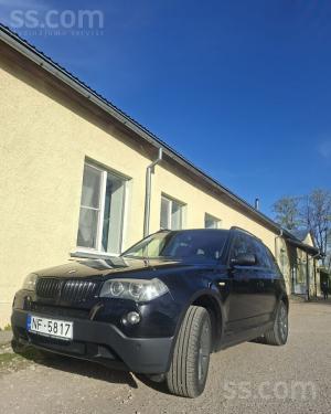 Black BMW X3 2009 in Valka, with an engine capacity of 2.00 L and mileage of 324 thousand km for 5750 €, photo 11 on AUTOMOTO.COM.LV