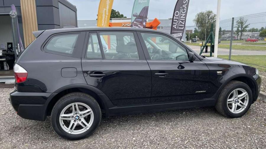 Black BMW X3 2009 in Marijampole, with an engine capacity of 2.00 L and mileage of 261 thousand km for 5190 €, photo 14 on AUTOMOTO.COM.LV
