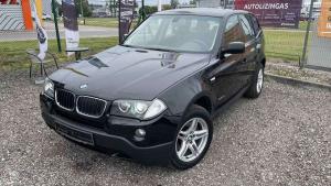 Black BMW X3 2009 in Marijampole, with an engine capacity of 2.00 L and mileage of 261 thousand km for 5190 €, photo 17 on AUTOMOTO.COM.LV