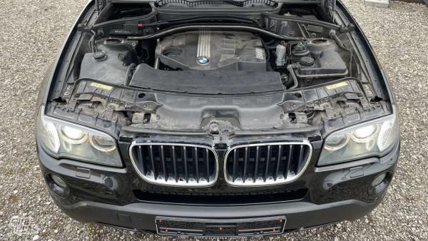 Black BMW X3 2009 in Marijampole, with an engine capacity of 2.00 L and mileage of 261 thousand km for 4990 €, photo 5 on AUTOMOTO.COM.LV