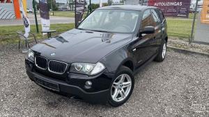 Black BMW X3 2009 in Marijampole, with an engine capacity of 2.00 L and mileage of 261 thousand km for 4990 €, photo 10 on AUTOMOTO.COM.LV