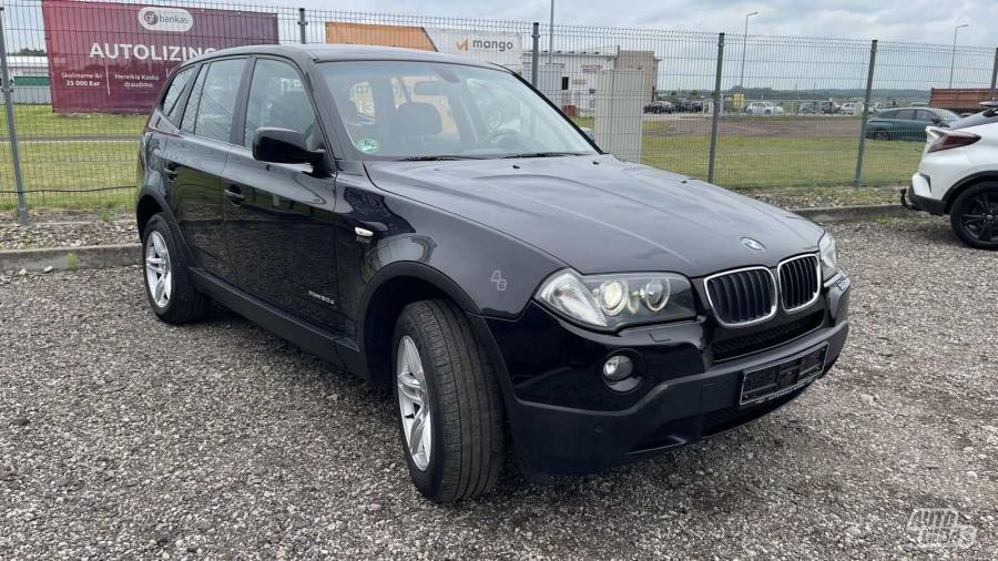 Black BMW X3 2009 in Marijampole, with an engine capacity of 2.00 L and mileage of 261 thousand km for 4990 €, photo 12 on AUTOMOTO.COM.LV