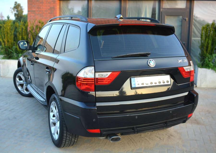 Melns BMW X3 2009 Klaipėda, ar dzinēja tilpumu 2.00 L un nobraukumu 200 tūkst. km par 5150 €, foto 6 vietnē AUTOMOTO.COM.LV