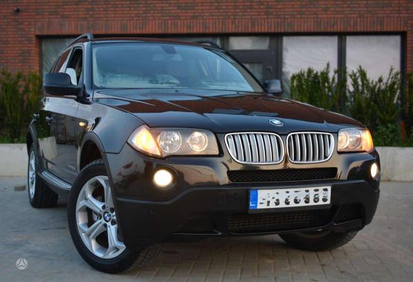 Melns BMW X3 2009 Klaipėda, ar dzinēja tilpumu 2.00 L un nobraukumu 200 tūkst. km par 5150 €, foto 9 vietnē AUTOMOTO.COM.LV