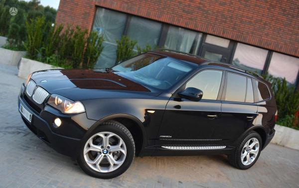 Melns BMW X3 2009 Klaipėda, ar dzinēja tilpumu 2.00 L un nobraukumu 200 tūkst. km par 5150 €, foto 10 vietnē AUTOMOTO.COM.LV