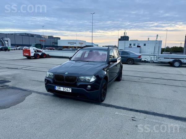 Black BMW X3 2009 in Riga, with an engine capacity of 2.00 L and mileage of 193 thousand km for 5500 €, photo 1 on AUTOMOTO.COM.LV