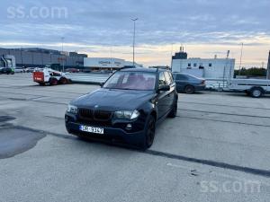 Black BMW X3 2009 in Riga, with an engine capacity of 2.00 L and mileage of 193 thousand km for 5500 €, photo  on AUTOMOTO.COM.LV