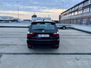 Black BMW X3 2009 in Riga, with an engine capacity of 2.00 L and mileage of 193 thousand km for 5500 €, photo 8 on AUTOMOTO.COM.LV