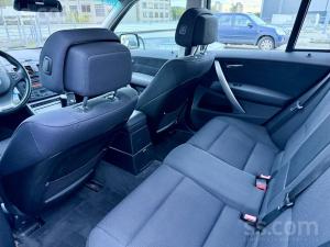 Black BMW X3 2009 in Riga, with an engine capacity of 2.00 L and mileage of 193 thousand km for 5500 €, photo 12 on AUTOMOTO.COM.LV