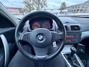 Black BMW X3 2009 in Riga, with an engine capacity of 2.00 L and mileage of 193 thousand km for 5500 €, photo 15 on AUTOMOTO.COM.LV