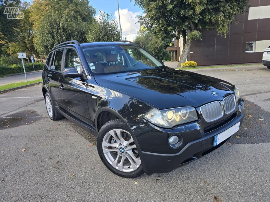 Melns BMW X3 2009 Tauragė, ar dzinēja tilpumu 2.00 L un nobraukumu 235 tūkst. km par 4999 €, foto 3 vietnē AUTOMOTO.COM.LV