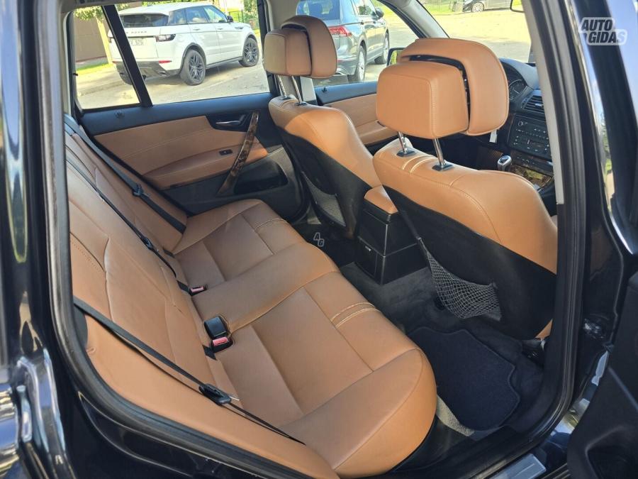 Melns BMW X3 2009 Tauragė, ar dzinēja tilpumu 2.00 L un nobraukumu 235 tūkst. km par 4999 €, foto 16 vietnē AUTOMOTO.COM.LV
