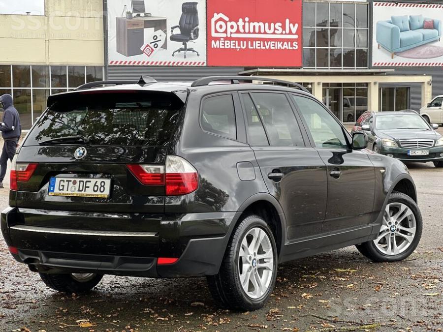 Melns BMW X3 2009 Jēkabpils, ar dzinēja tilpumu 2.00 L un nobraukumu 153 tūkst. km par 6700 €, foto 3 vietnē AUTOMOTO.COM.LV