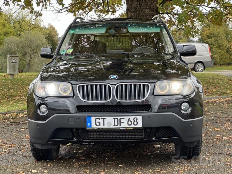 Melns BMW X3 2009 Jēkabpils, ar dzinēja tilpumu 2.00 L un nobraukumu 153 tūkst. km par 6700 €, foto 5 vietnē AUTOMOTO.COM.LV