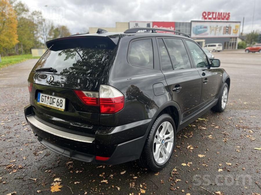 Melns BMW X3 2009 Jēkabpils, ar dzinēja tilpumu 2.00 L un nobraukumu 153 tūkst. km par 6700 €, foto 6 vietnē AUTOMOTO.COM.LV