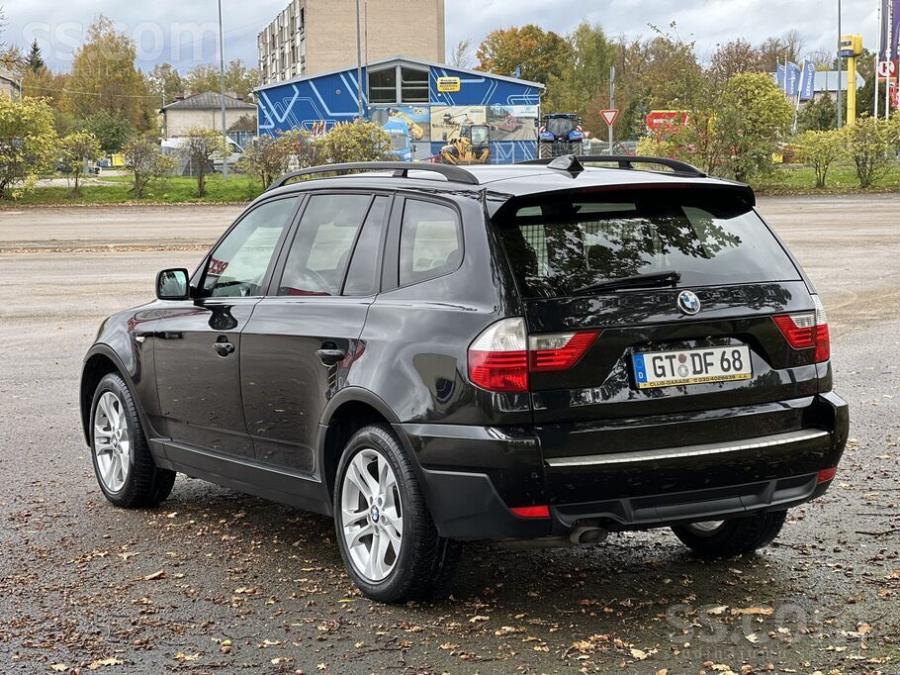 Melns BMW X3 2009 Jēkabpils, ar dzinēja tilpumu 2.00 L un nobraukumu 153 tūkst. km par 6700 €, foto 8 vietnē AUTOMOTO.COM.LV