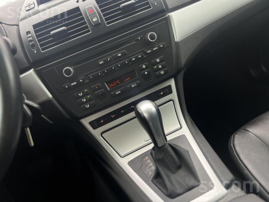 Melns BMW X3 2009 Jēkabpils, ar dzinēja tilpumu 2.00 L un nobraukumu 153 tūkst. km par 6700 €, foto 13 vietnē AUTOMOTO.COM.LV