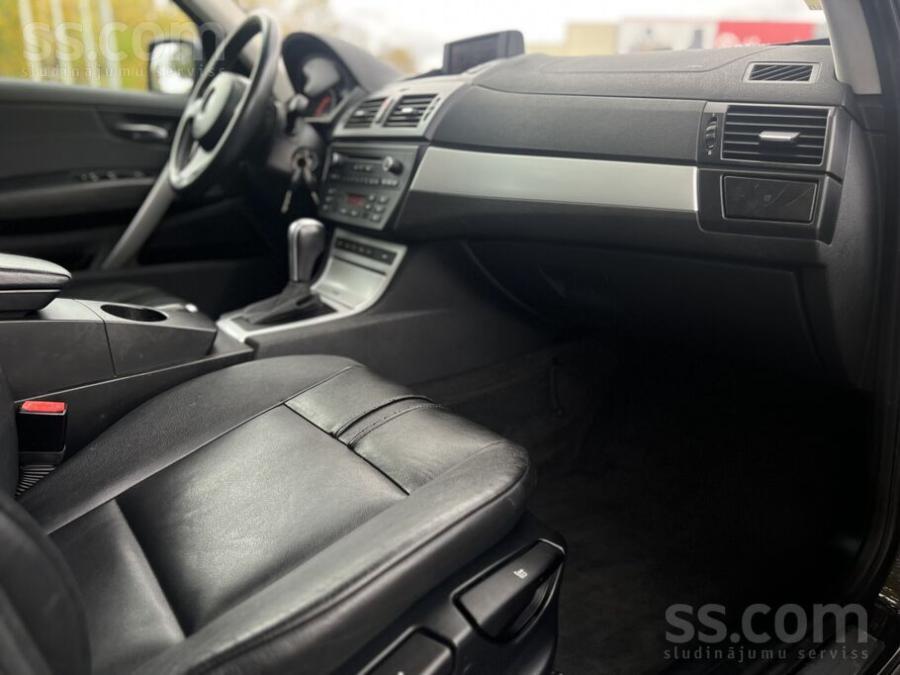 Melns BMW X3 2009 Jēkabpils, ar dzinēja tilpumu 2.00 L un nobraukumu 153 tūkst. km par 6700 €, foto 17 vietnē AUTOMOTO.COM.LV